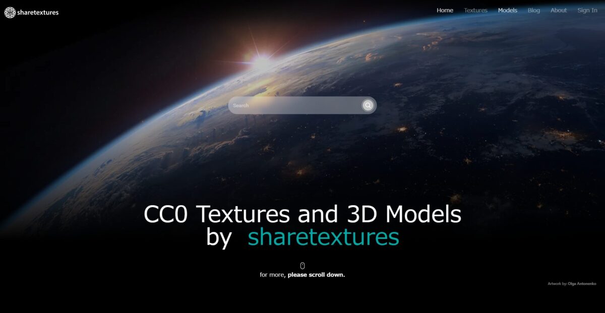 【無料】1500以上のテクスチャー、3Dモデルが利用できる素材サイト「sharetextures」【CC0】 – ぽりとぴ