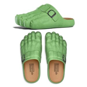 ハルクのような緑色のクロッグ！ 「Foot Clogs」！！ – ぽりとぴ