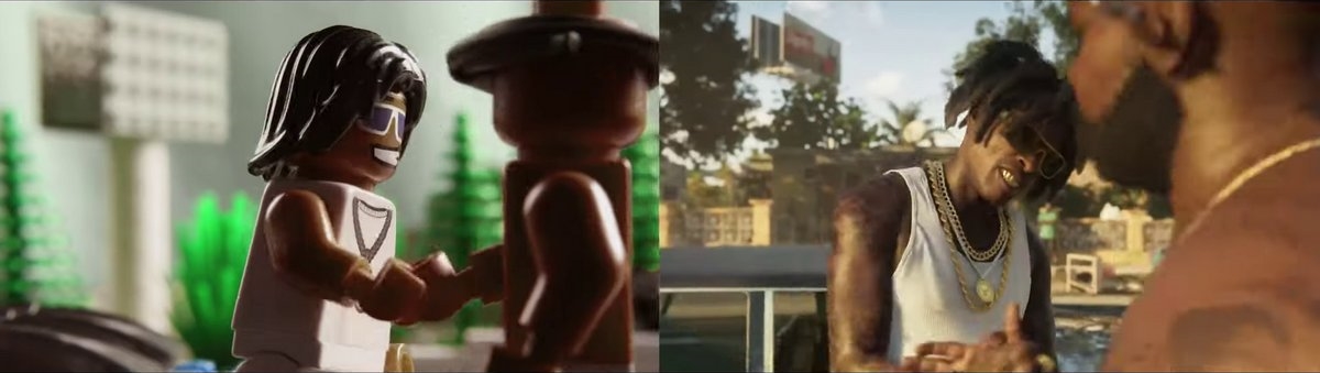 グランド・セフト・オートVIのトレイラーをレゴで再現！ 「GTA 6 TRAILER IN LEGO」 – ぽりとぴ