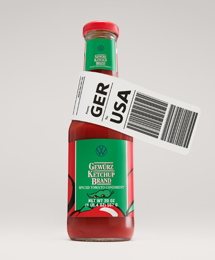 フォルクスワーゲンのケチャップがアメリカ上陸！「VW Gewürz Ketchup」 – ぽりとぴ