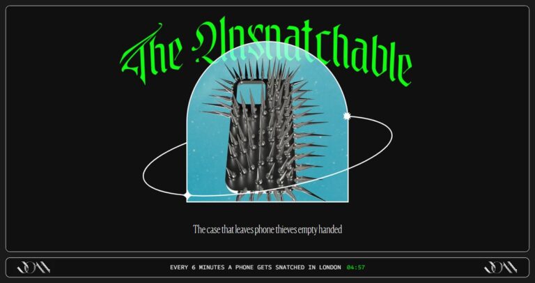 絶対に盗ませない！ 容赦しないスマホケース「The Unsnatchable」キャンペーン！！ – ぽりとぴ