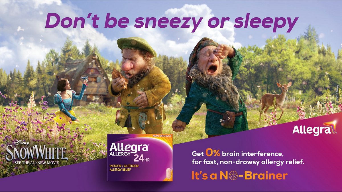 『白雪姫』×アレグラ！ 花粉症シーズンをおとぎ話に変える！！ – ぽりとぴ