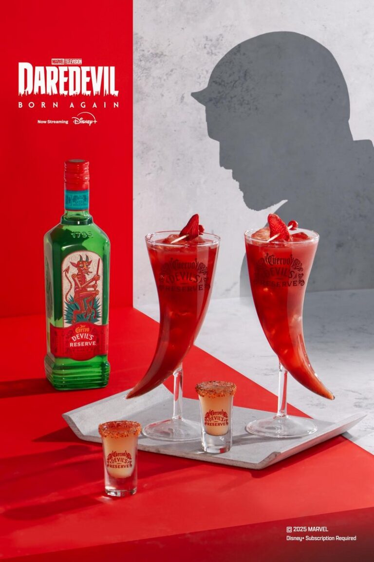 『デアデビル：ボーン・アゲイン』とコラボ！ 世界観を表現した限定カクテルキット「The Devil’s Duo」登場 – ぽりとぴ